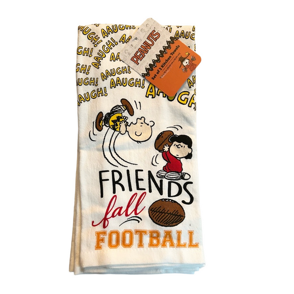 Peanuts | Kitchen | Peanuts Charlie Brown And Lucy Fall Football ...